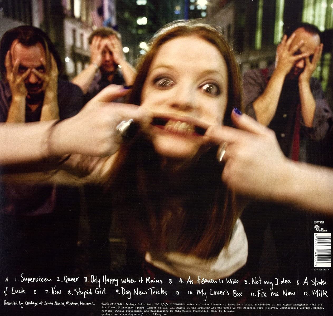 GARBAGE : GARBAGE (2LP EDICIÓN OFICIAL) - Harrisons Records