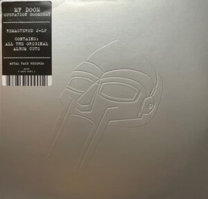MF DOOM : OPERATION DOOMSDAY (2LP) METALIC SILVER COVER - Harrisons Records