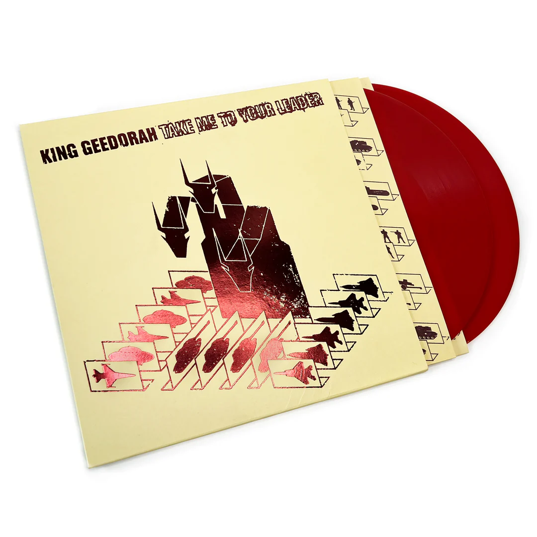 VINILO KING GEEDORAH (MF DOOM) : TAKE ME TO YOUR LEADER (RED VINYL ...